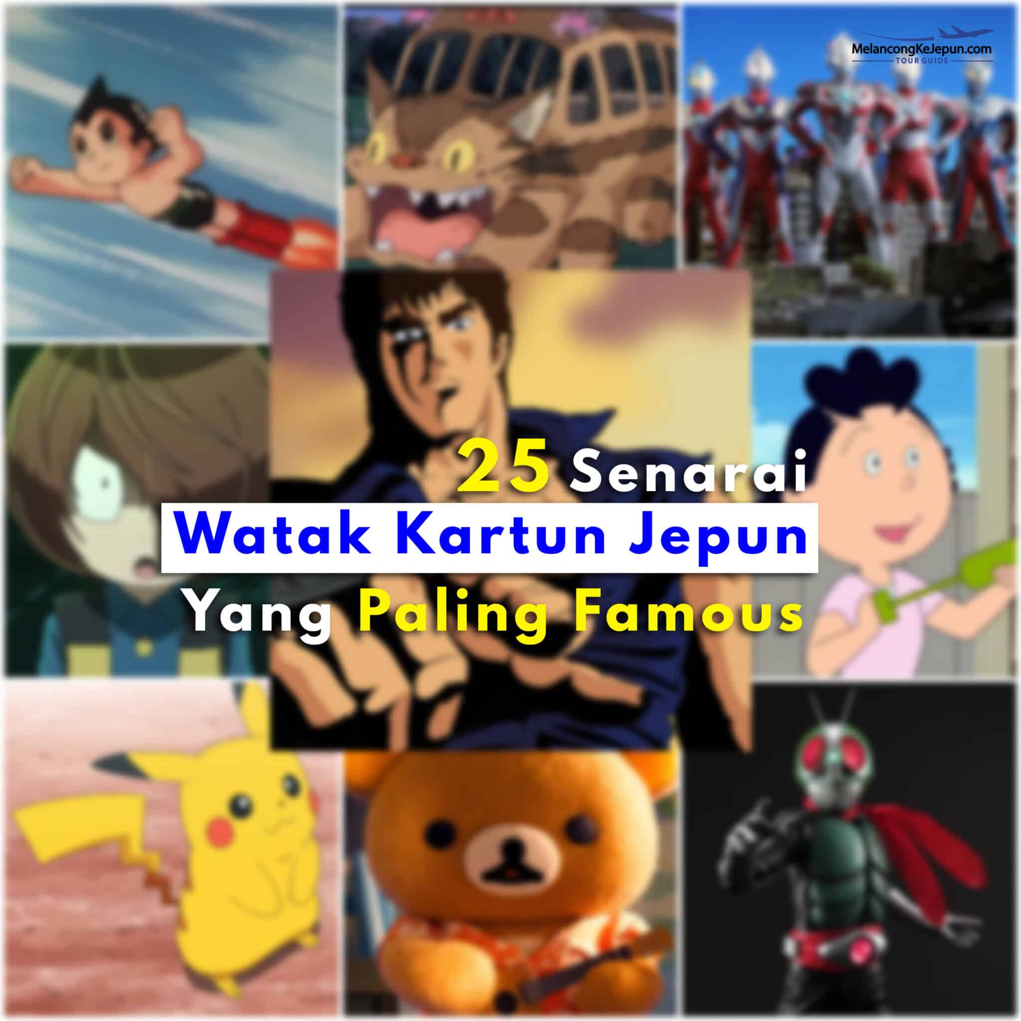 25 Watak Kartun Jepun Yang Paling Famous – MKJ Travel